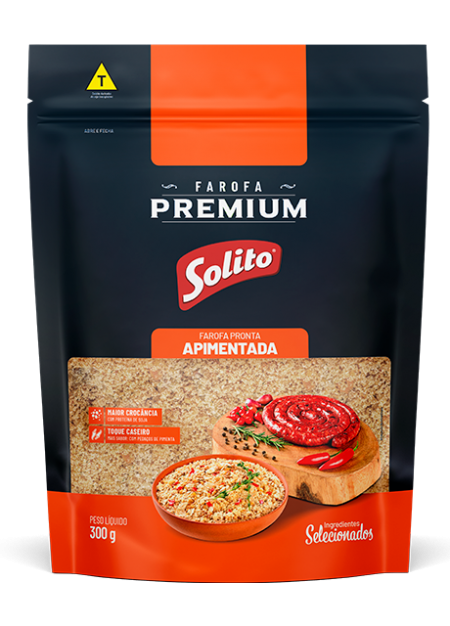 Farofa Premium Tradicional | Solito Alimentos